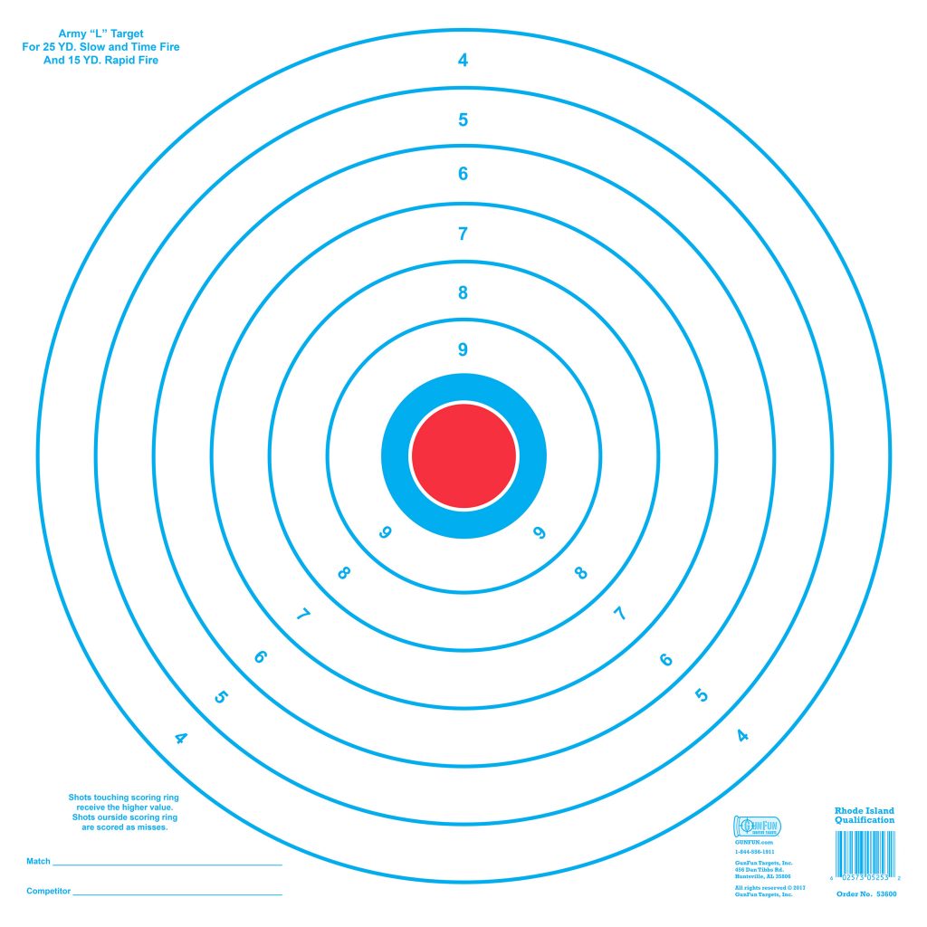 Scoring | Product categories | Military & Police Targets, Inc. 833-556-1911