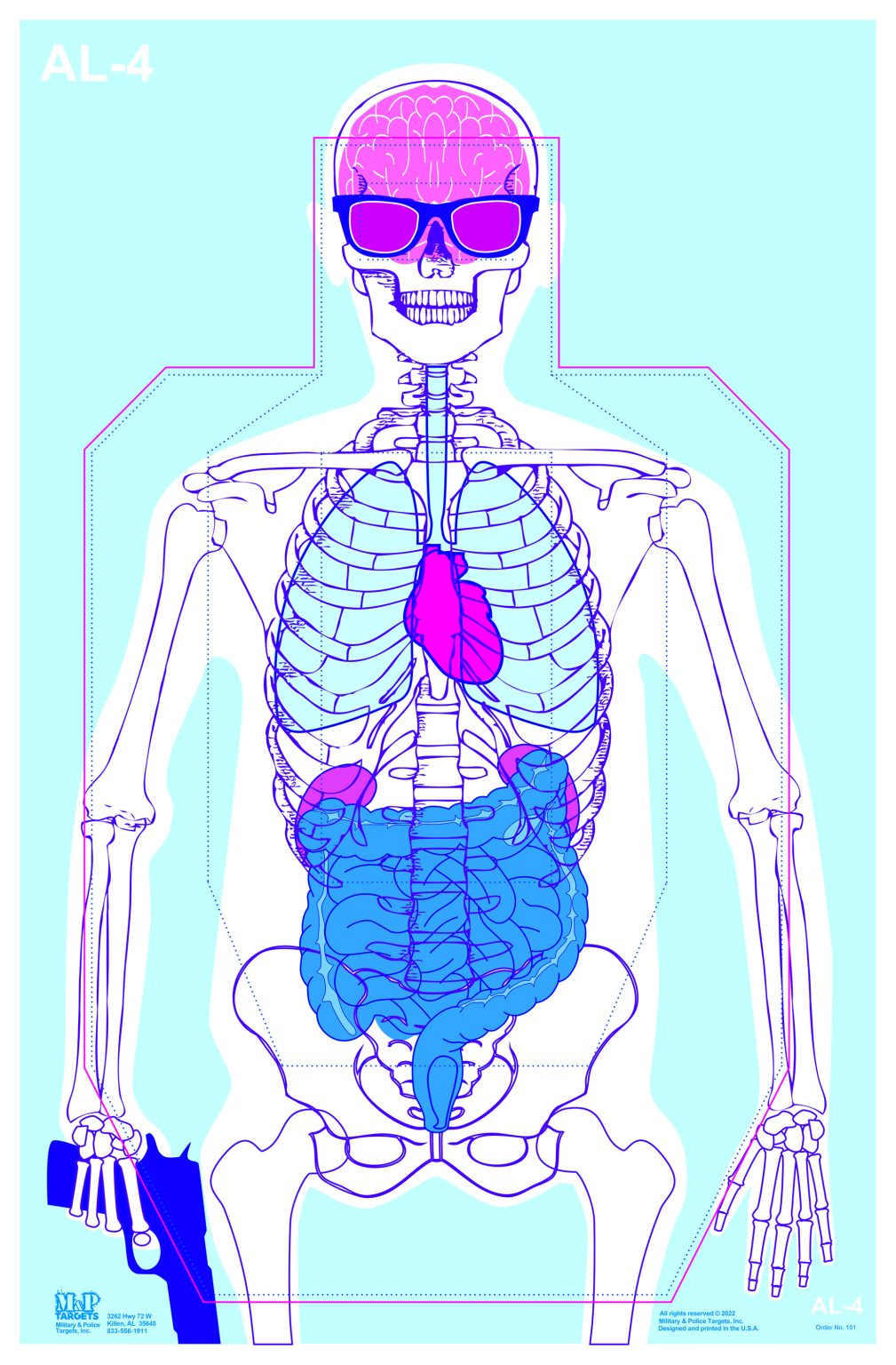 AL-4 (101) | Military & Police Targets, Inc. 833-556-1911