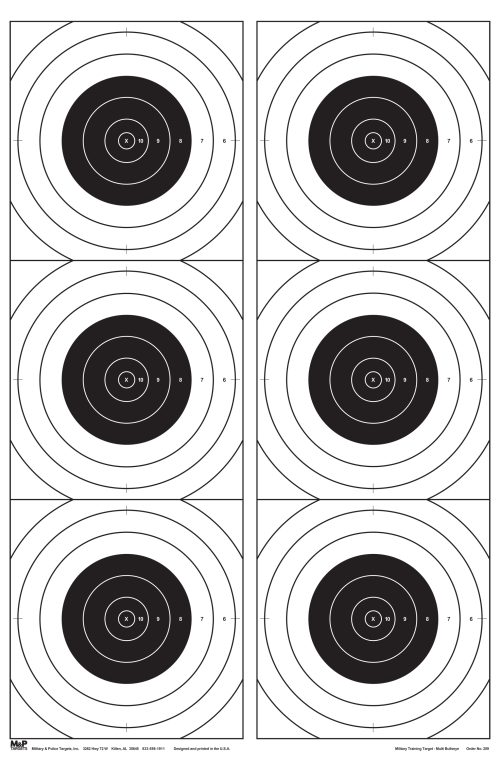 Cardboard Backers | Product categories | Military & Police Targets, Inc ...