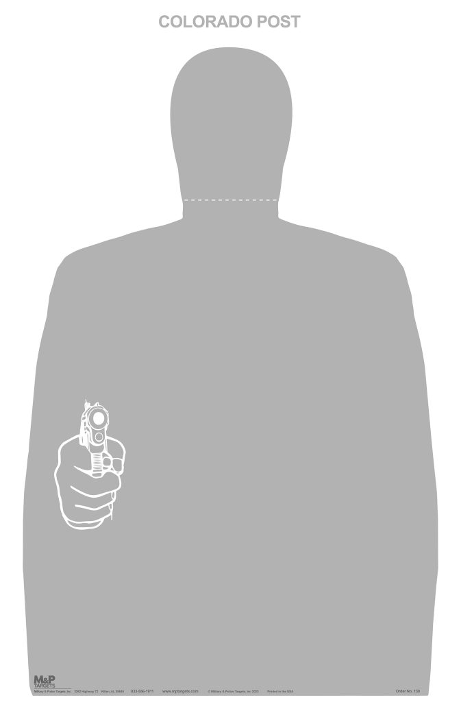 Silhouette Wall (201) | Military & Police Targets, Inc. 833-556-1911