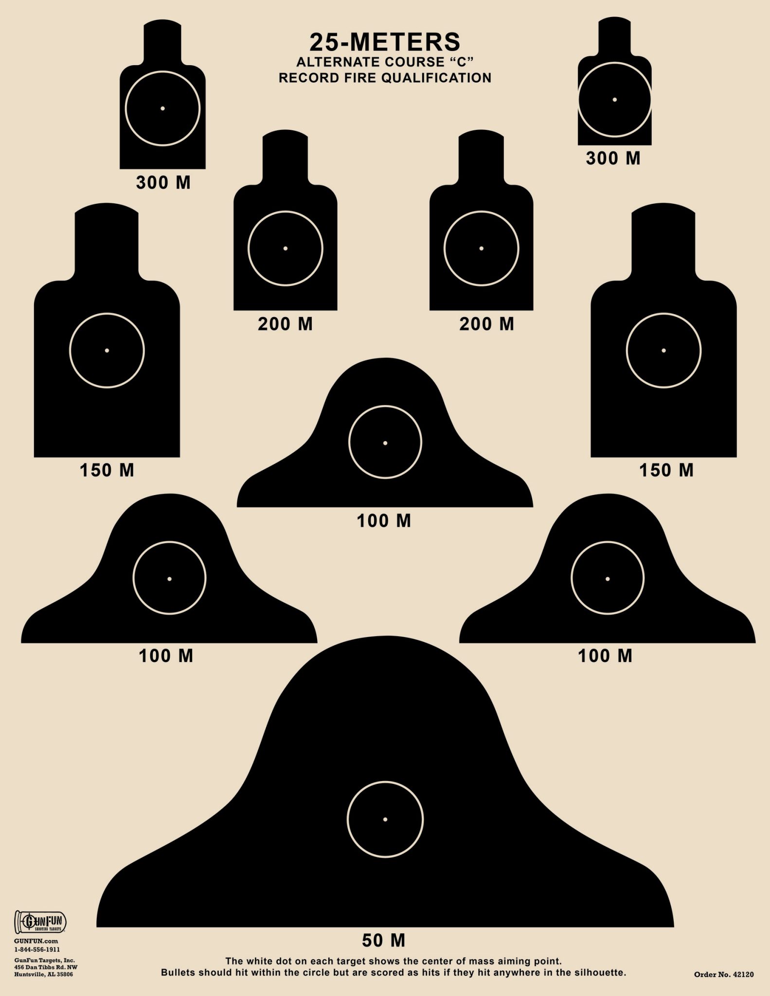 Rangemaster-RFTS-Q5 (92730) | Military & Police Targets, Inc. 833-556-1911