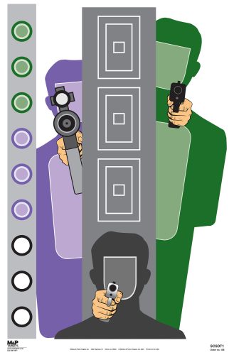 3 Silhouettes (159) | Military & Police Targets, Inc. 833-556-1911